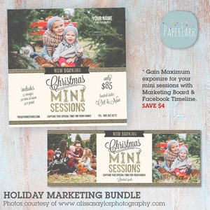 Christmas Bundle, Christmas Marketing, Xmas Mini Session, Christmas ...