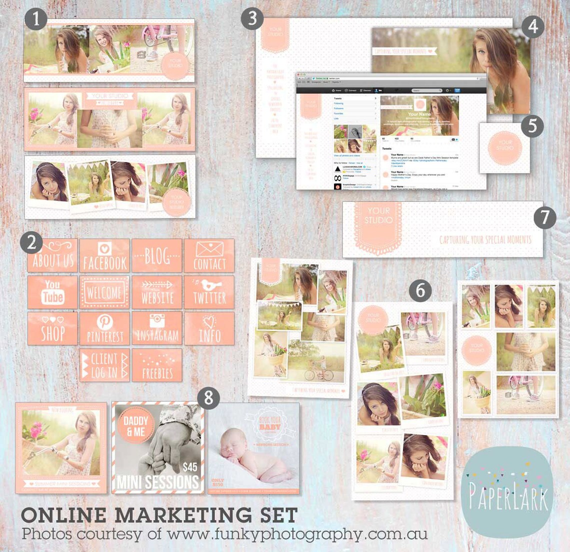 Photography Marketing Set BUNDLE and SAVE Print Online | Etsy