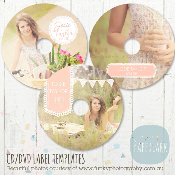 Dvd Label Template - Etsy