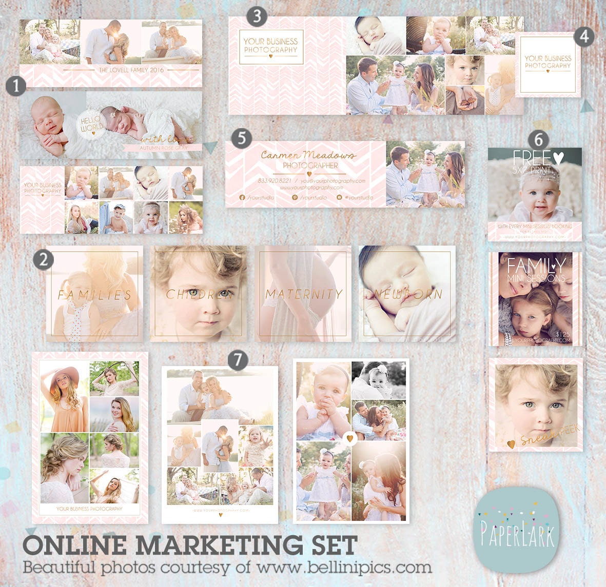 Photography Marketing Set BUNDLE and SAVE Print Online | Etsy