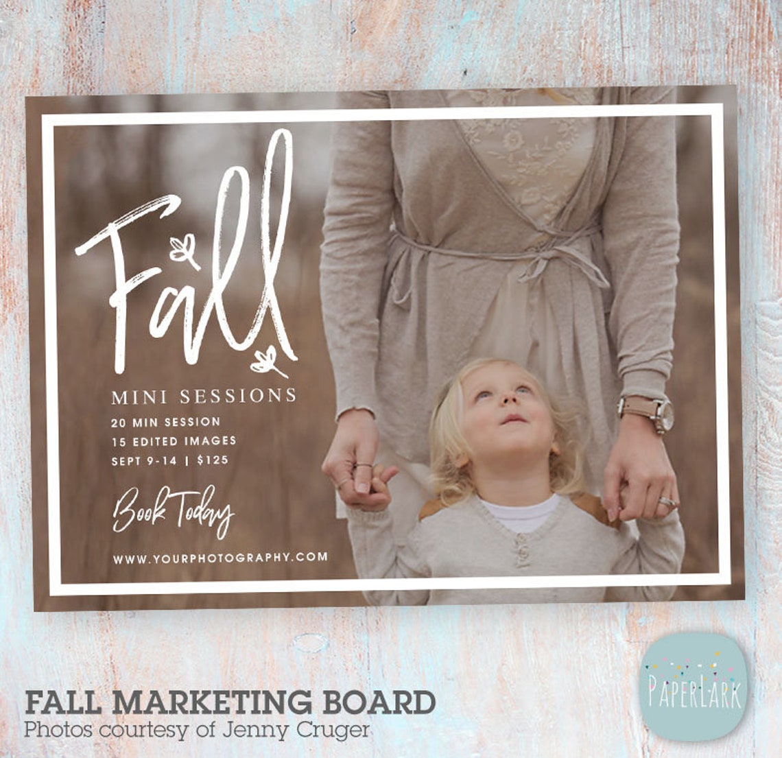 Fall Mini Session Fall Marketing Board Minis Mini Sessions | Etsy