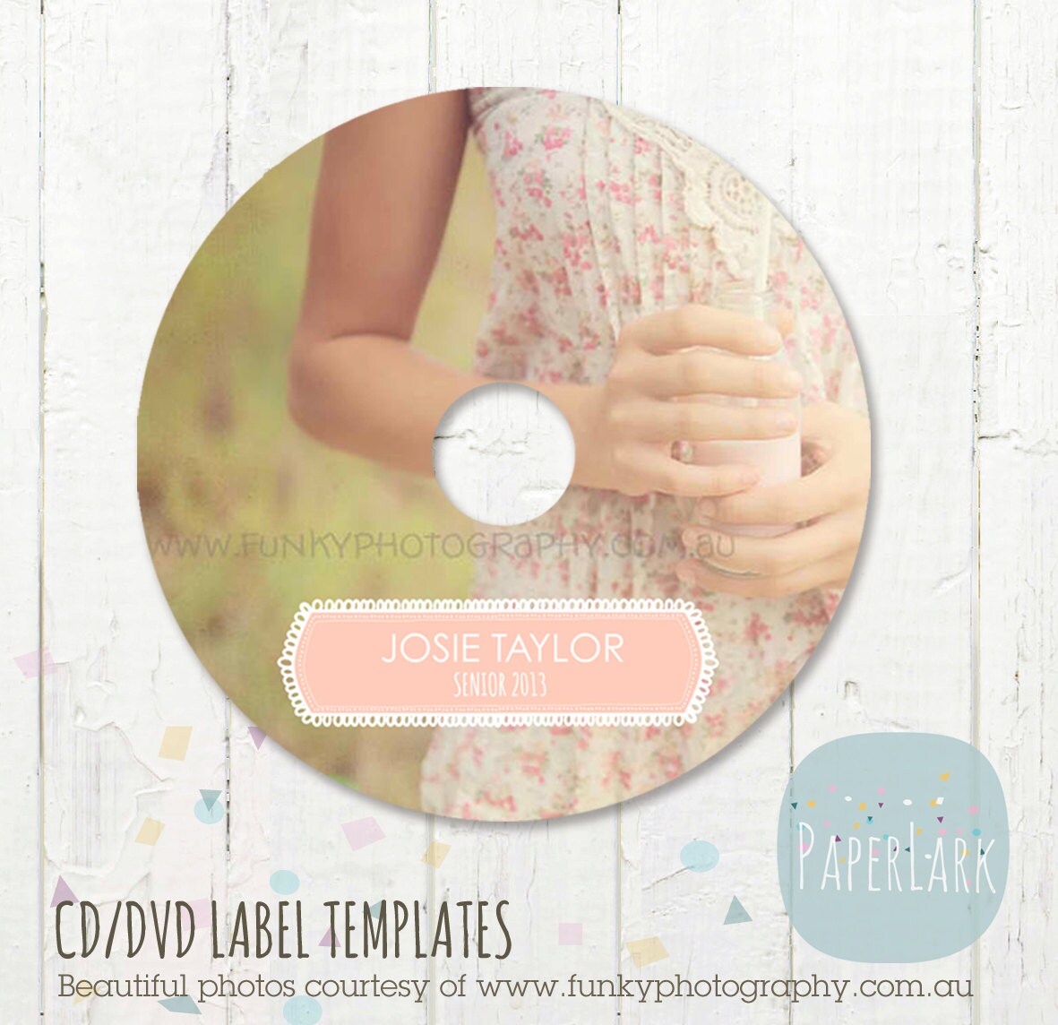 Cd/dvd Label Photoshop Templates EB008 INSTANT Download | Etsy
