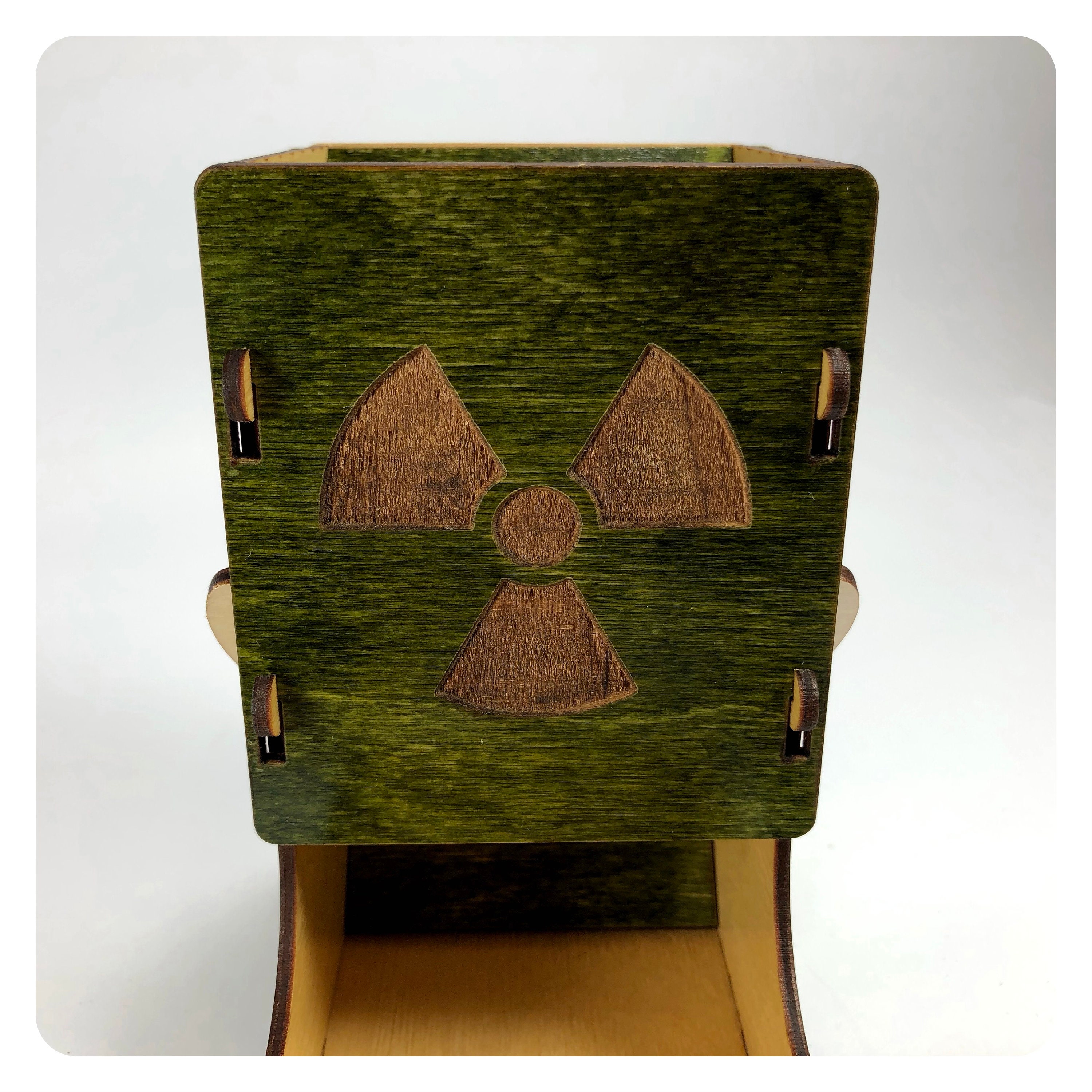 Radioactive Dice Tower with Dice Radioactive Dice Tower with Dice