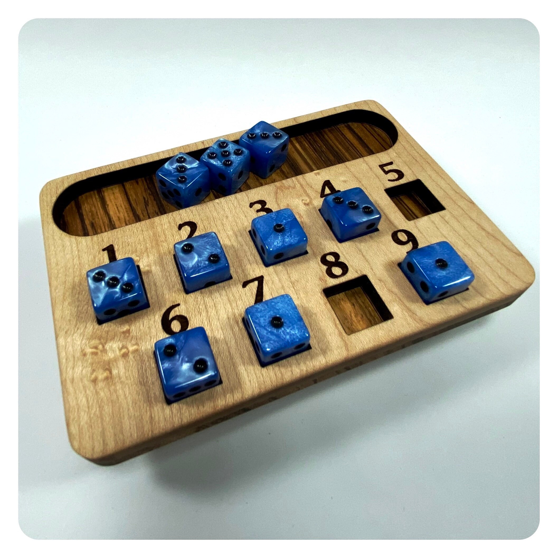 Spell Slot Tracker For D D 5e Accessory In Zebrawood And Maple Hardwood Spell Slot Tracker For D D 5e Accessory In Zebrawood And Maple Hardwood