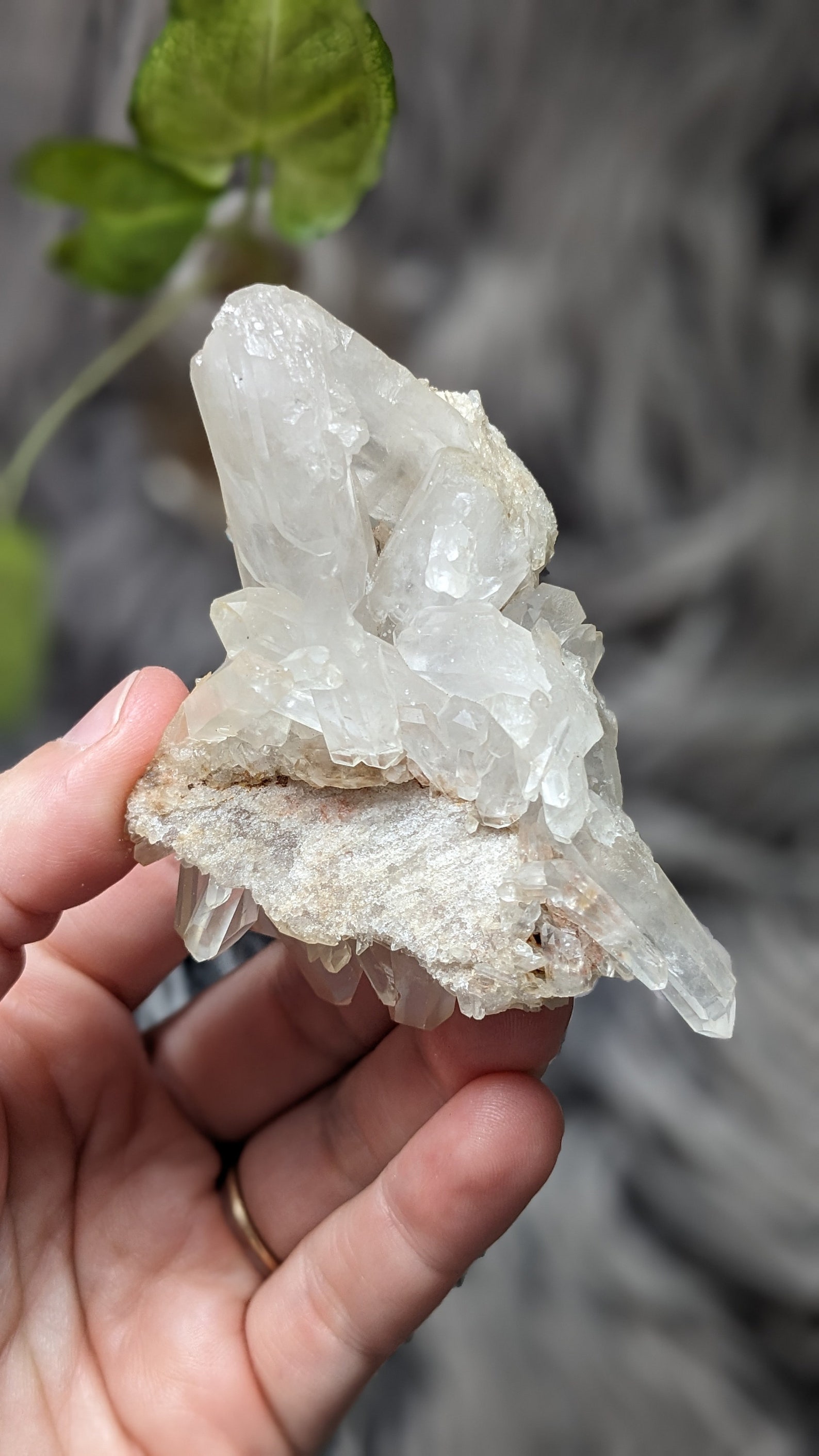 Double-sided Moroccan Quartz Cluster | Crystals | Minerals | Crystal ...
