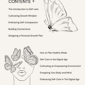 Self-care BUNDLE: Guide, Journal, & Checklist | Health | Growth Mindset ...