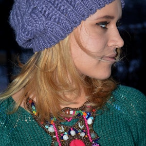 Nomad Tuareg Inspired Bead Embroidery Necklace Tribal Pink Agate ...