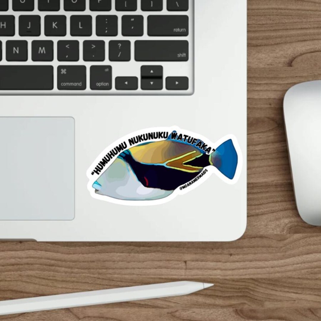 Humuhumunukunukuwatufaka Die-cut Sticker - Etsy