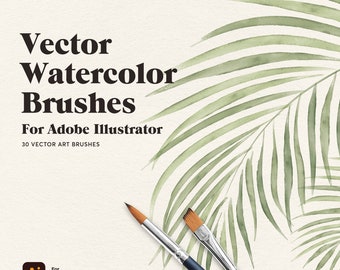 Essential Vector Brushes Collection Painting Kit for Adobe Illustrator ...