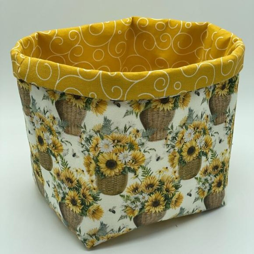 Fall Fabric Baskets / Fall Decor / Storage and Organizer Bin - Etsy