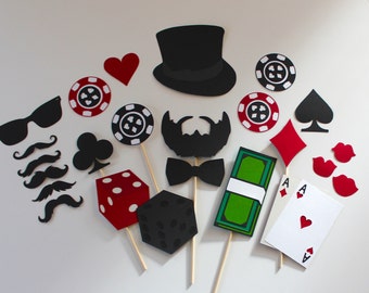35 Casino Party Props Casino printable decor las vegas theme