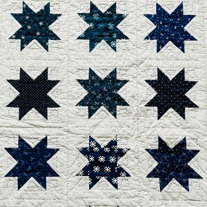 Nautical Stars Throw Quilt - Etsy