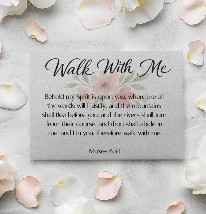 Komm Folge mir 2026 Printable | Walk With Me Lesezeichen & Handouts ...