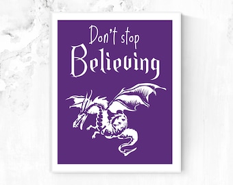 I Believe in Dragons | Etsy