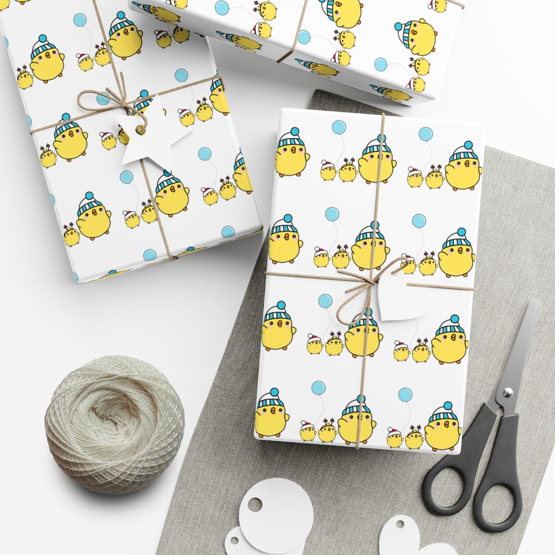 Rubber Duck Wrapping Paper, Christmas Wrapping Paper, Xmas Wrapping ...