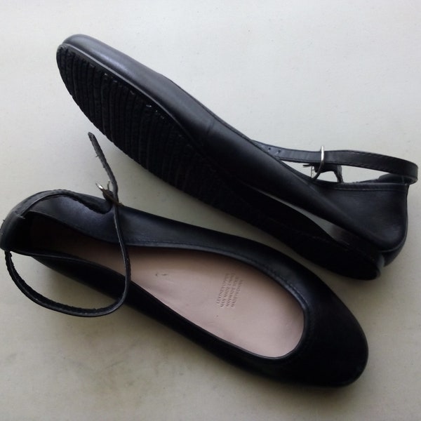 Leather Ballet Flats - Etsy