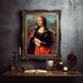 Mona Lisa | Unique Digital Art | PRINTABLE | 300dpi | Dark Academia Art ...