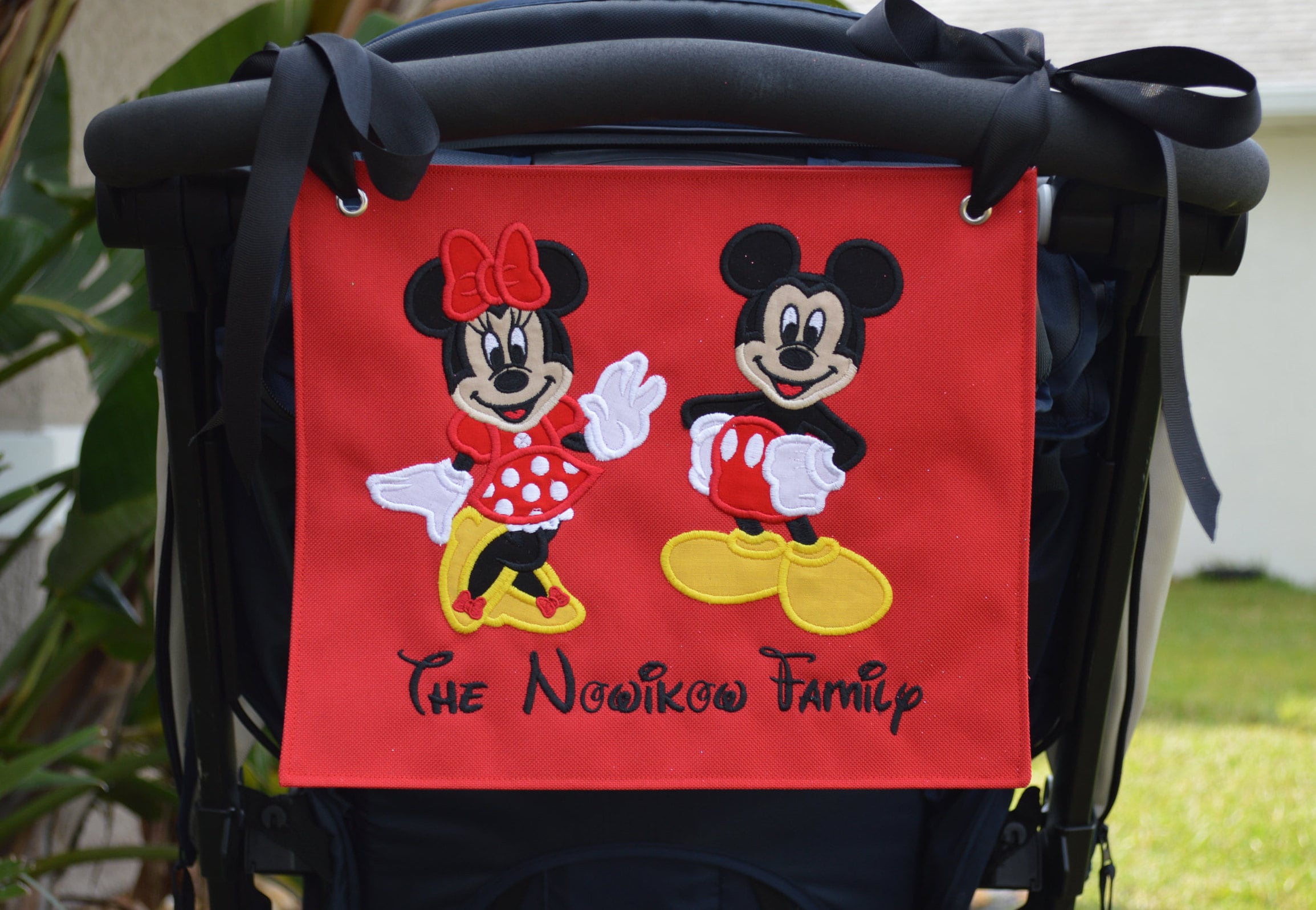 Stroller Spotter Family Banner With 2 Characters - Etsy