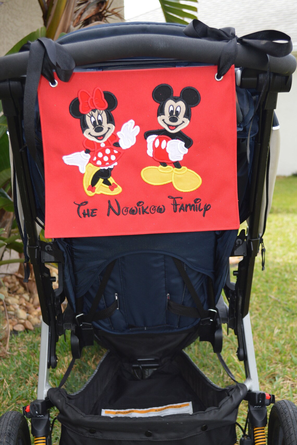 Stroller Spotter Family Banner With 2 Characters - Etsy