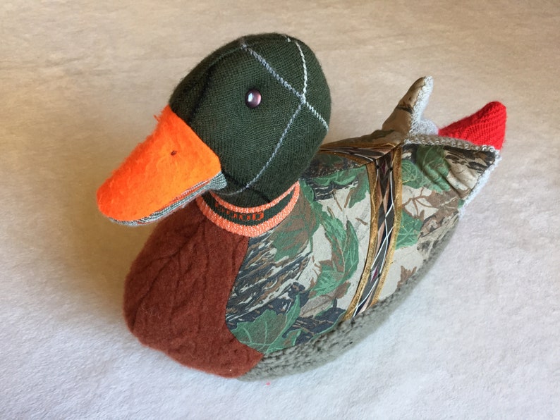 Custom: Memory Duck Stuffed Animal Keepsake / Special Gift - Etsy