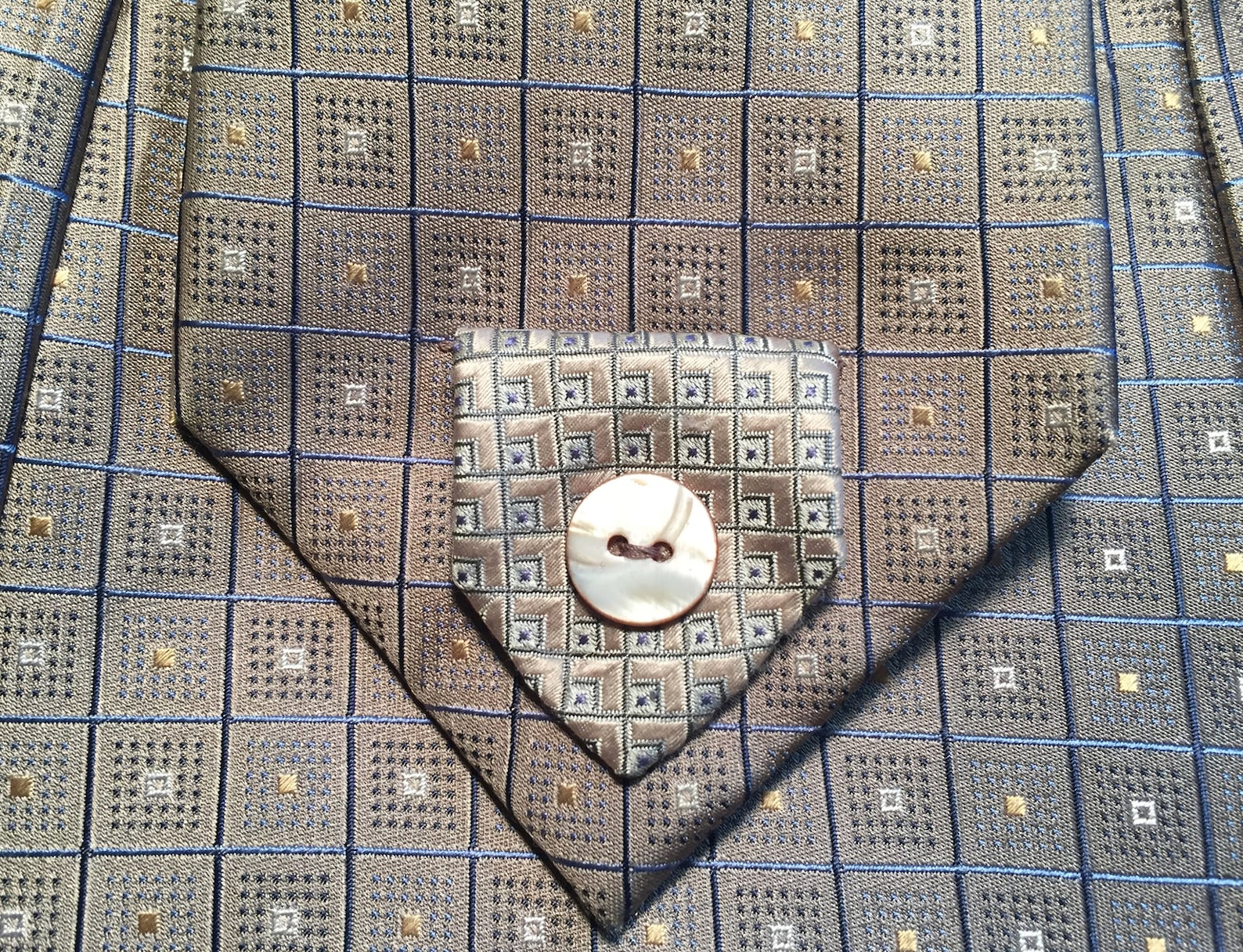 Sewing Pattern: Silk Purse From Men's Necktie - Etsy