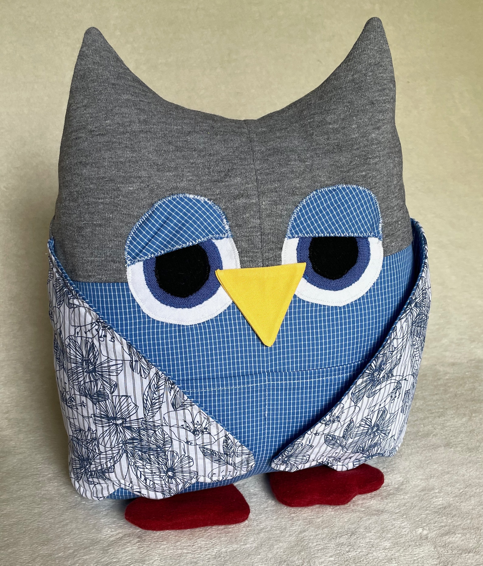 Cuddly Owl Pillow Sewing Pattern - Etsy