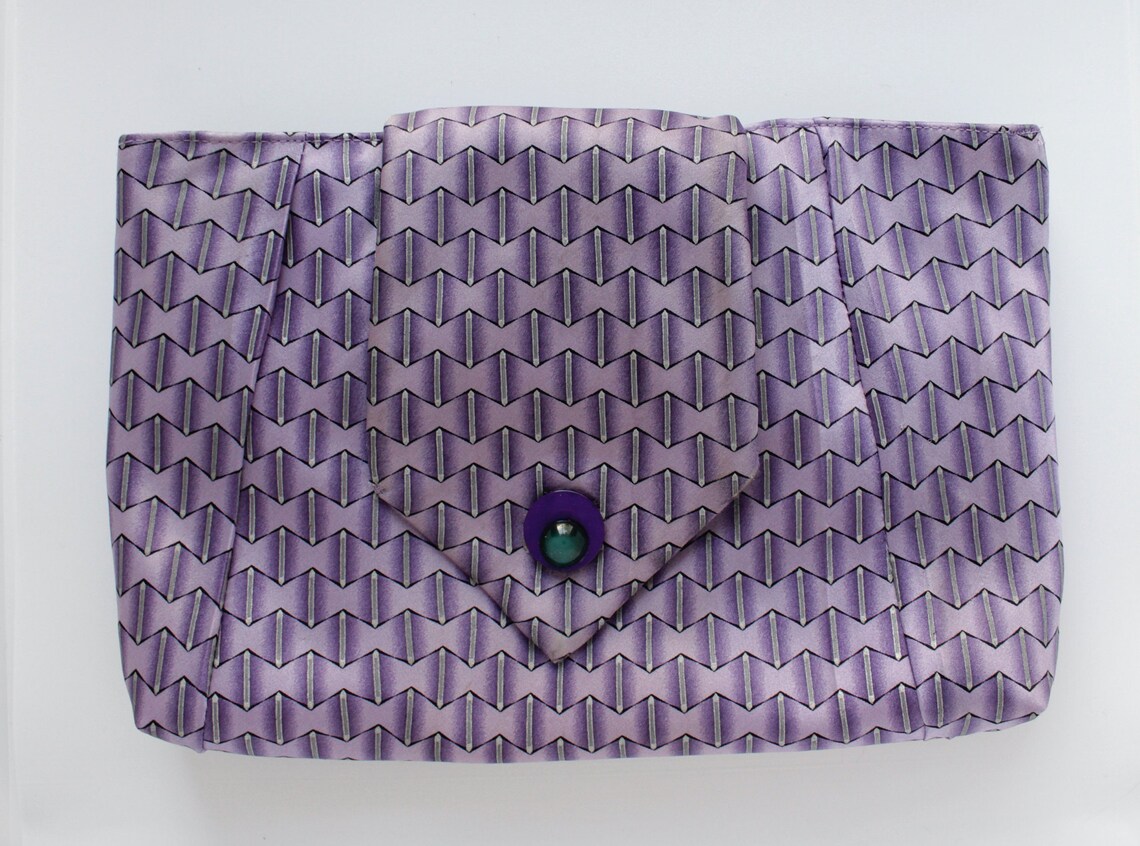 Sewing Pattern: Silk Purse From Men's Necktie - Etsy