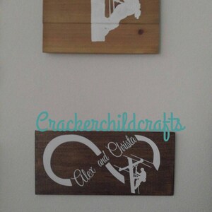 Lineman Infinity Sign Lineman Signs Lineman Decor Lineman's Wife I Love ...