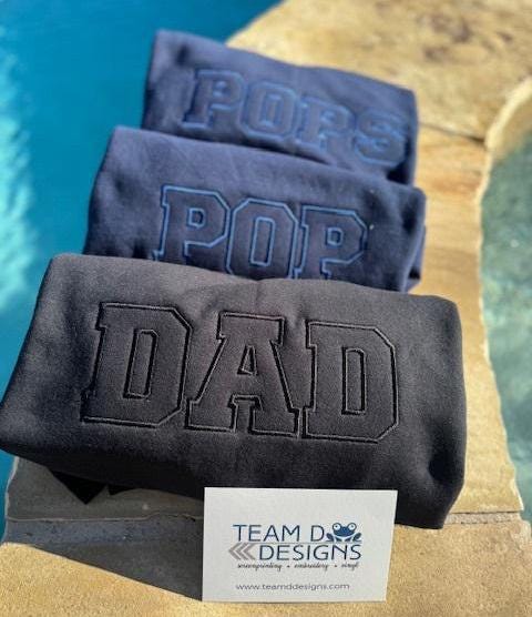 OPA, Dad, Pop, Gamp, Paw,oma Crewneck Sweatshirt/unisex Custom Letter ...