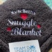 Personalized Blanket/snuggle Blanket Design/embroidered Valentine Gift ...