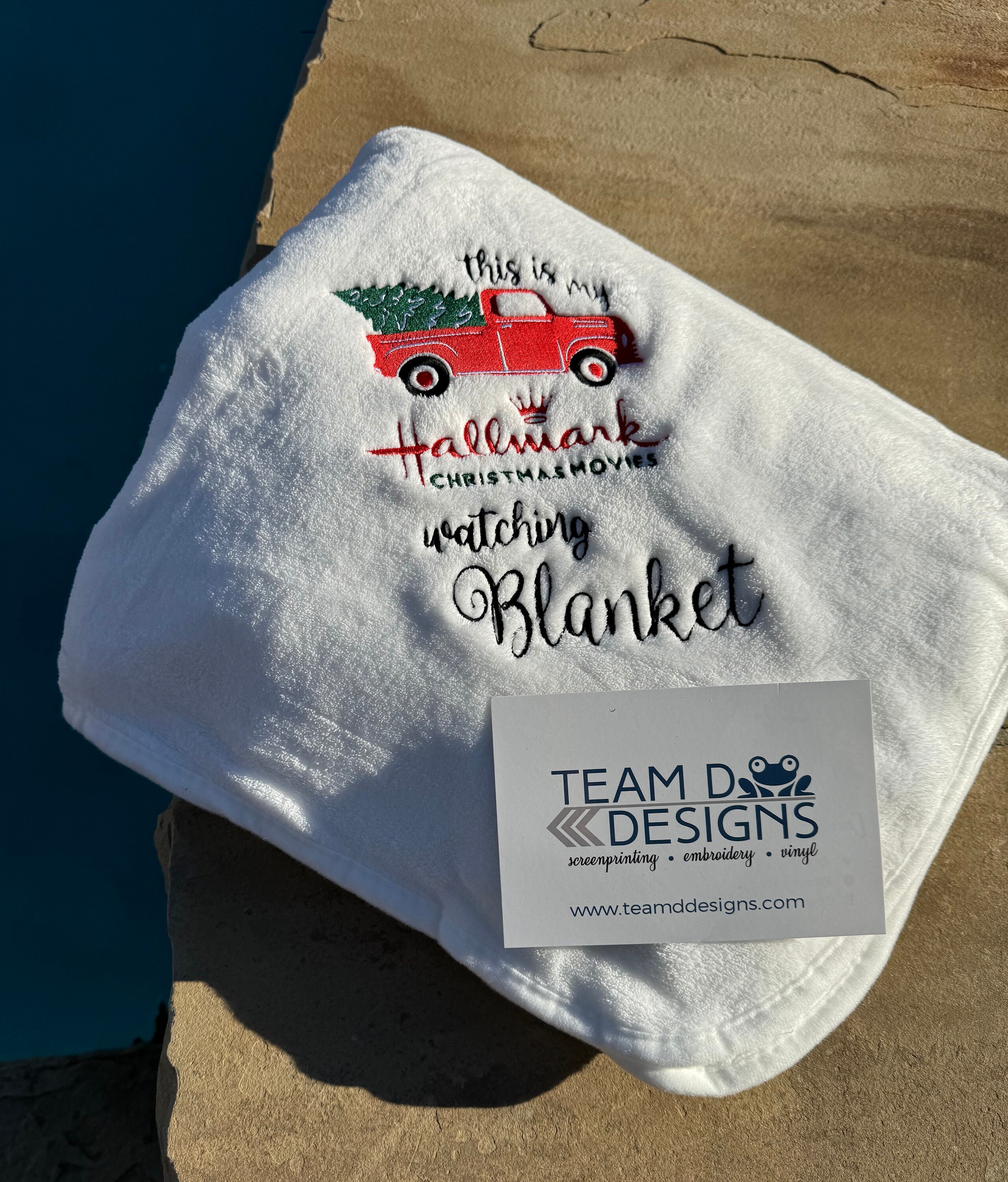 Personalized Hallmark Movie Fleece Blanket: Soft Holiday Throw - Etsy