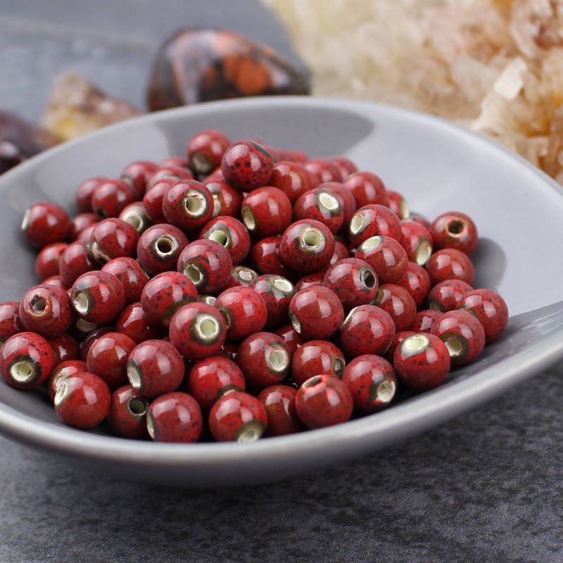 Pottery Beads - Etsy