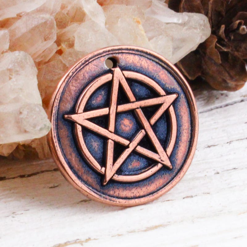 Pentagram Pendants - Etsy