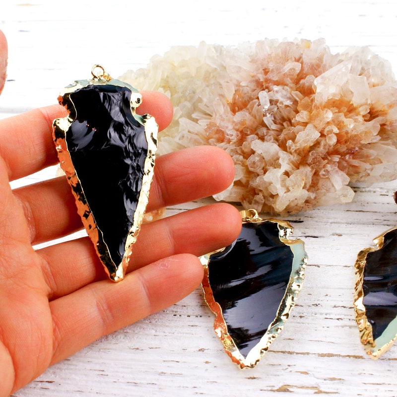Obsidian Arrowheads - Etsy