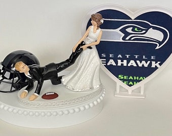 Seattle Seahawks Cake Topper - Etsy