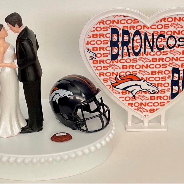 Denver Bronco Cake Topper - Etsy
