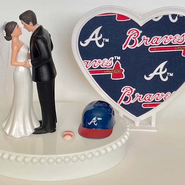 Braves Groom Cake Topper - Etsy