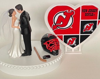 Nj Devils Cake Topper - Etsy