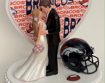 Denver Broncos Cake Topper - Etsy