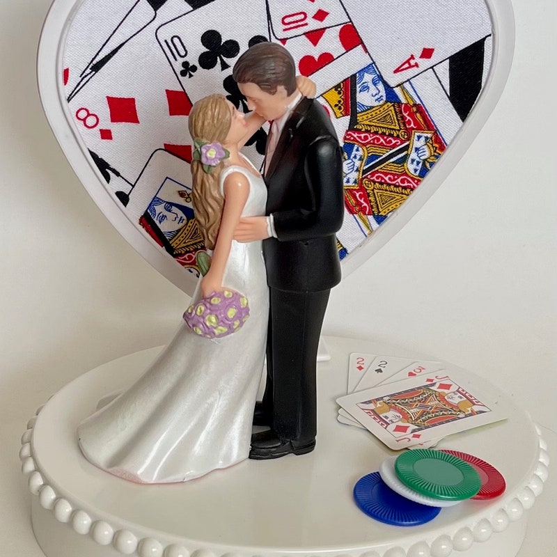 Playing Card Cake Topper - Etsy