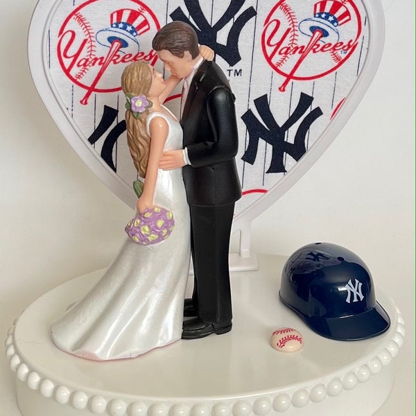 Yankees Baseball Cake Topper - Etsy