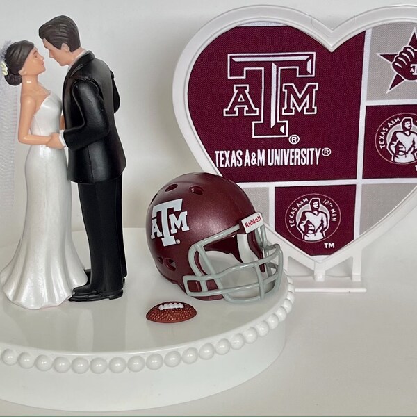 Texas A&m Cake Topper - Etsy