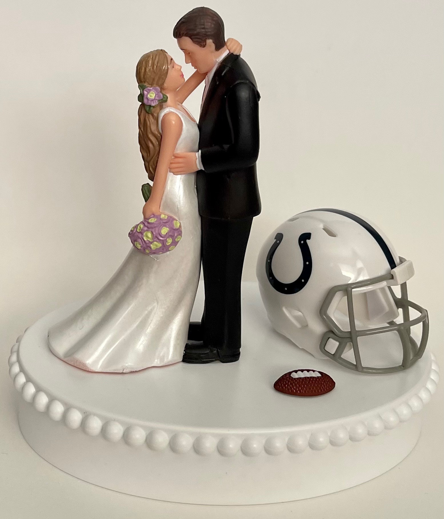 Wedding Cake Topper Indianapolis Colts Football Themed | Etsy