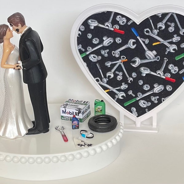 Auto Mechanic Cake Topper - Etsy