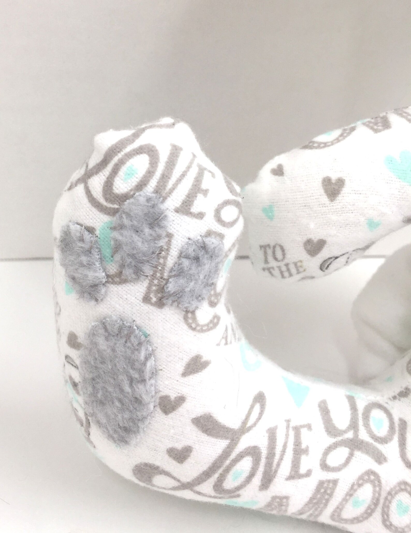 Stuffed Bunny Rabbit / Love You Bunny Rabbit / Comfort Cozy - Etsy