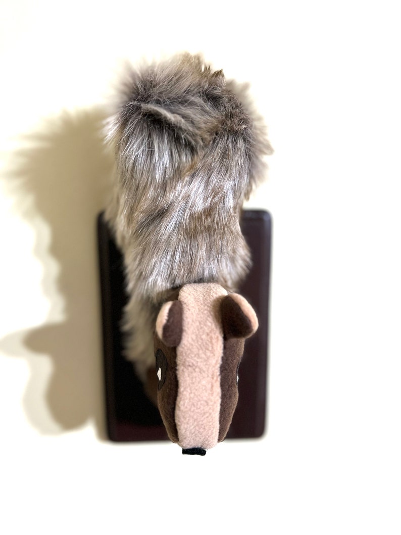 Mini Stuffed Fake Squirrel Head Wall Mount / Stuffed Animal - Etsy
