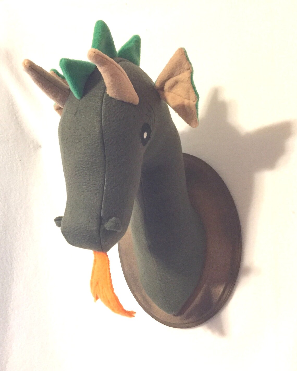 Dragon Head Wall Mounts / Dragon Wall Decor / Dragon Nursery - Etsy