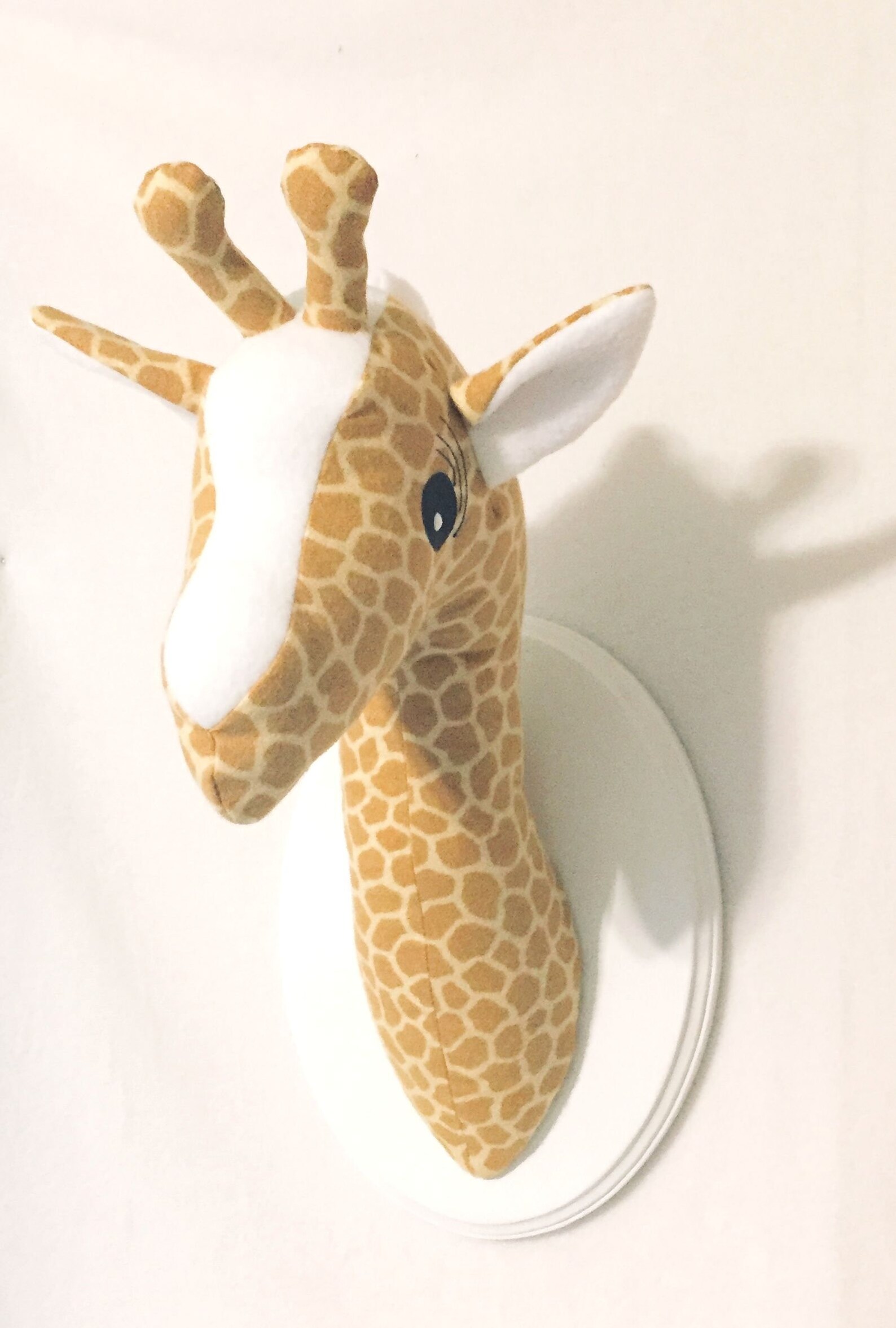 Safari Animals Heads Nursery Wall Decor / Stuffed Animal Heads - Etsy