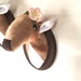 Buck and Doe Stuffed Deer Animal Head / Faux Stuffed Animal - Etsy