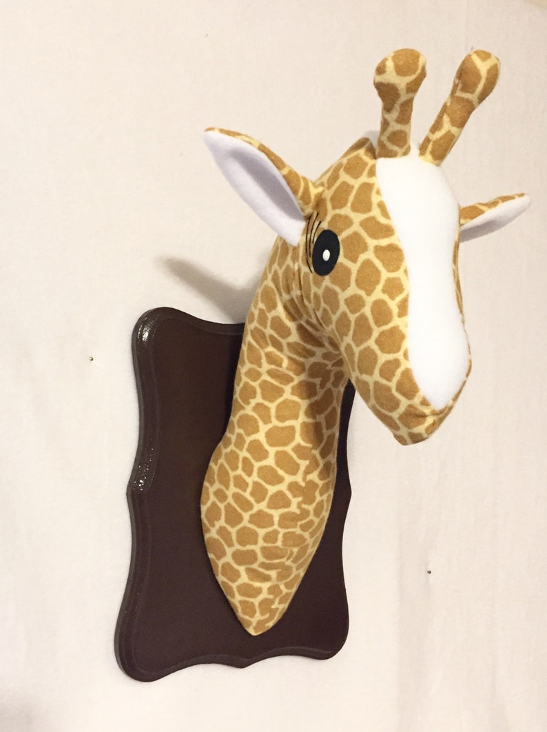Stuffed Safari Animal Heads / Stuffed Animal Heads / Faux | Etsy